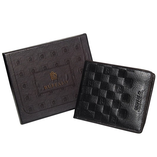 Buffalo Wallet Black 1945 : ShoppersBD