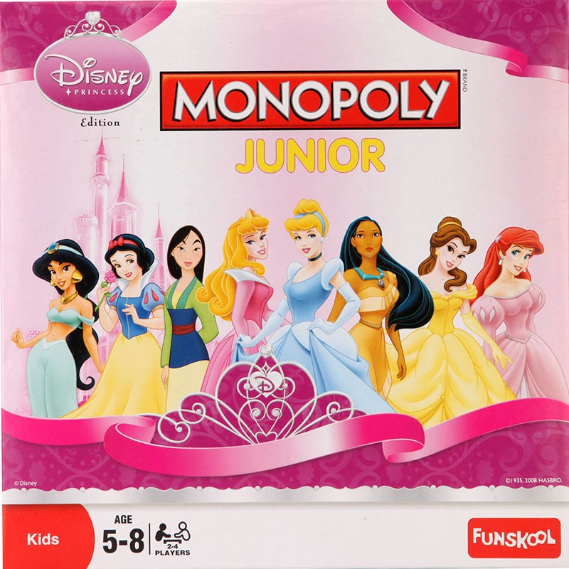 Funskool Monopoly-Disney Junior Board Game : ShoppersBD