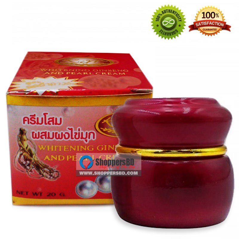 KIM Whitening Cream : Ginseng and Pearl Smoother : Thailand : ShoppersBD
