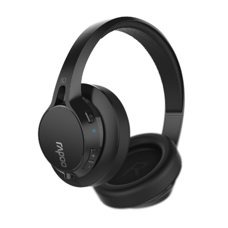 Rapoo S200 Bluetooth Headphone BLACK : ShoppersBD