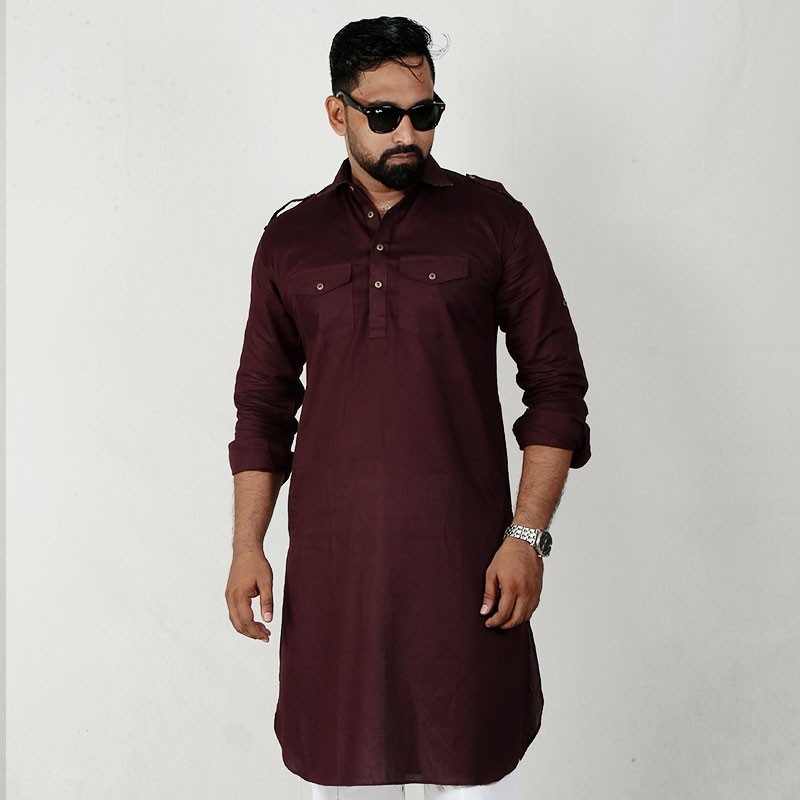 Simple Lifestyle Festive Collection Premium Kabli Panjabi SK723 ...