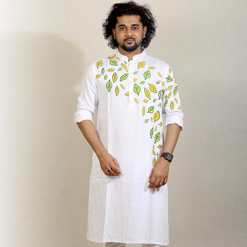 SIMPLE OUTFITS Festive Collection Cotton Print Panjabi SP2170 - Panjabi ...