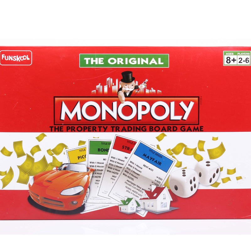 Funskool Monopoly-The Original Board Game : ShoppersBD