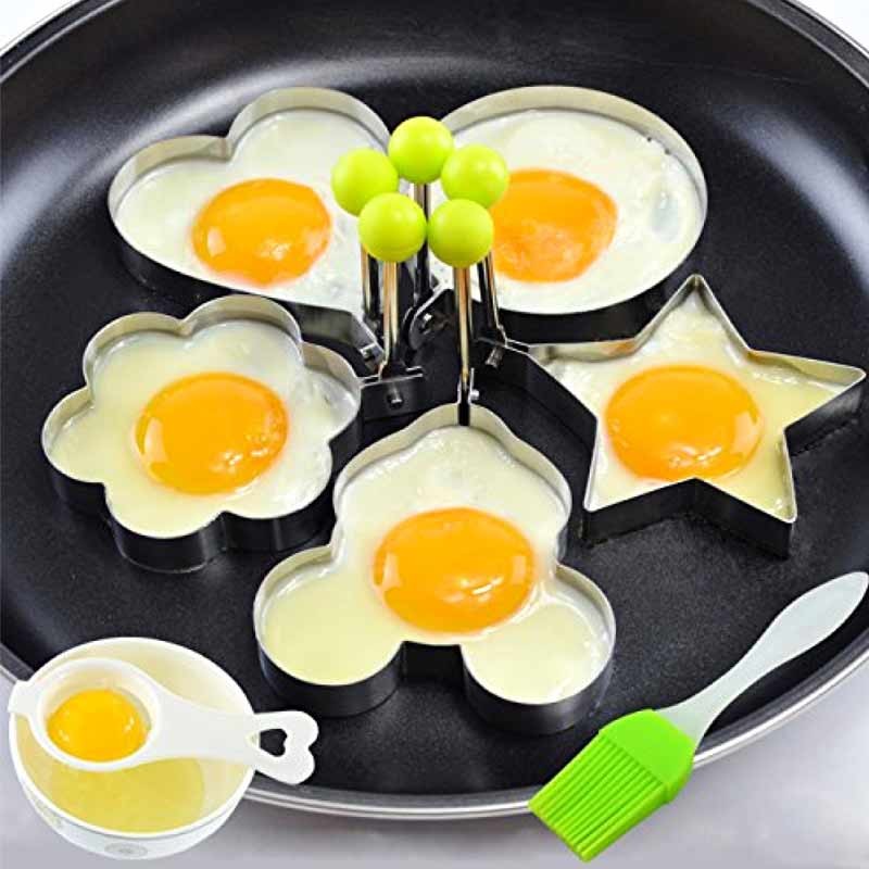 4x Stainless Steel Fried Egg Shaper : ShoppersBD