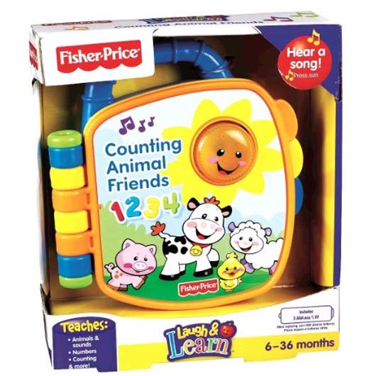 Fisher-Price Laugh & Learn Counting Animal Friends Book : ShoppersBD
