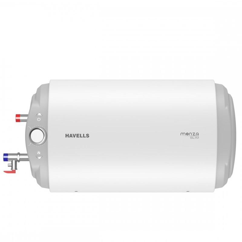 Monza Slim 15 Ltr Horizontal Geyser White HCL853 : ShoppersBD