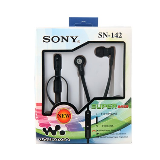 Sony SN - 142 Extreme Mega Bass Headphones For All mobiles,Ipods,Laptop ...