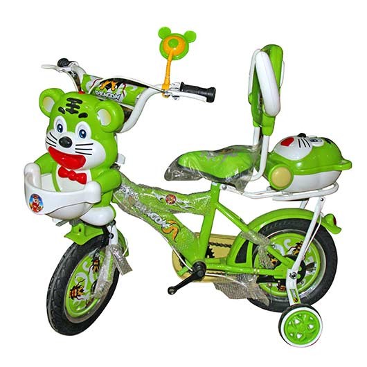 Children Bicycle Doraemon (Green) : ShoppersBD