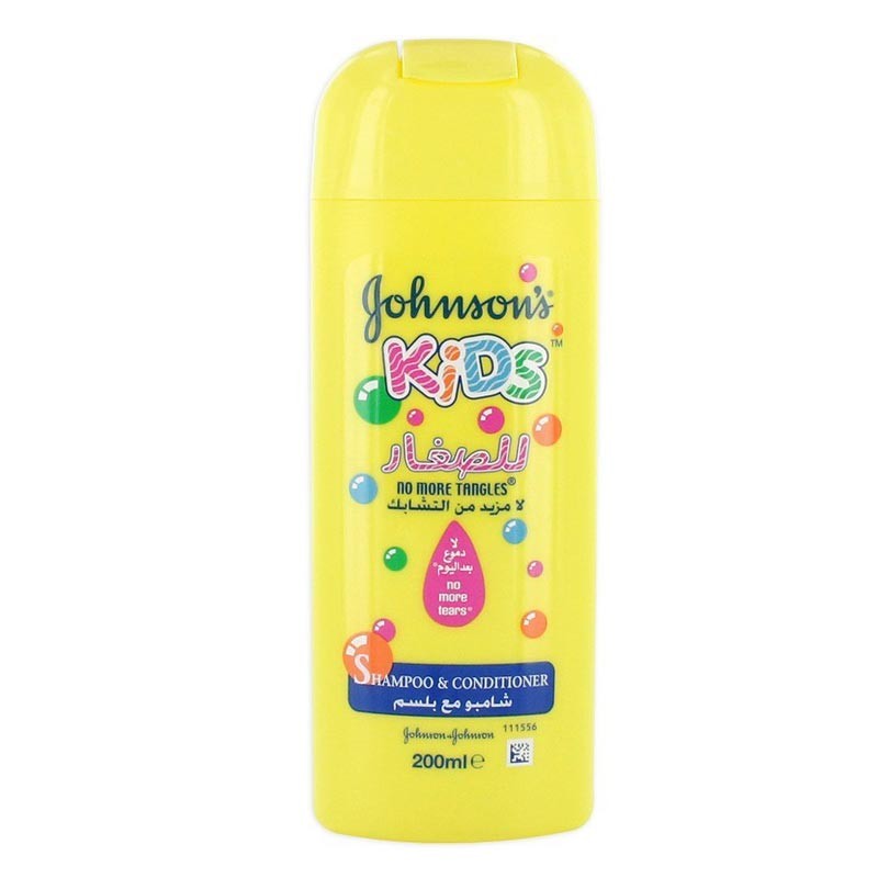Johnson's Kids No Tears Shampoo & Conditioner 200ML : ShoppersBD