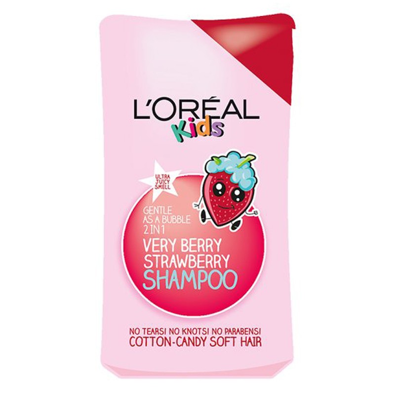 L’oreal Kids 2 In 1 Shampoo Strawberry 250ML : ShoppersBD