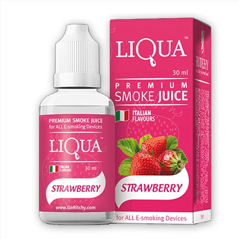 Liqua Smoke Juice for eCigarette - Premium Vape Pen Liquid - 12 ML ...