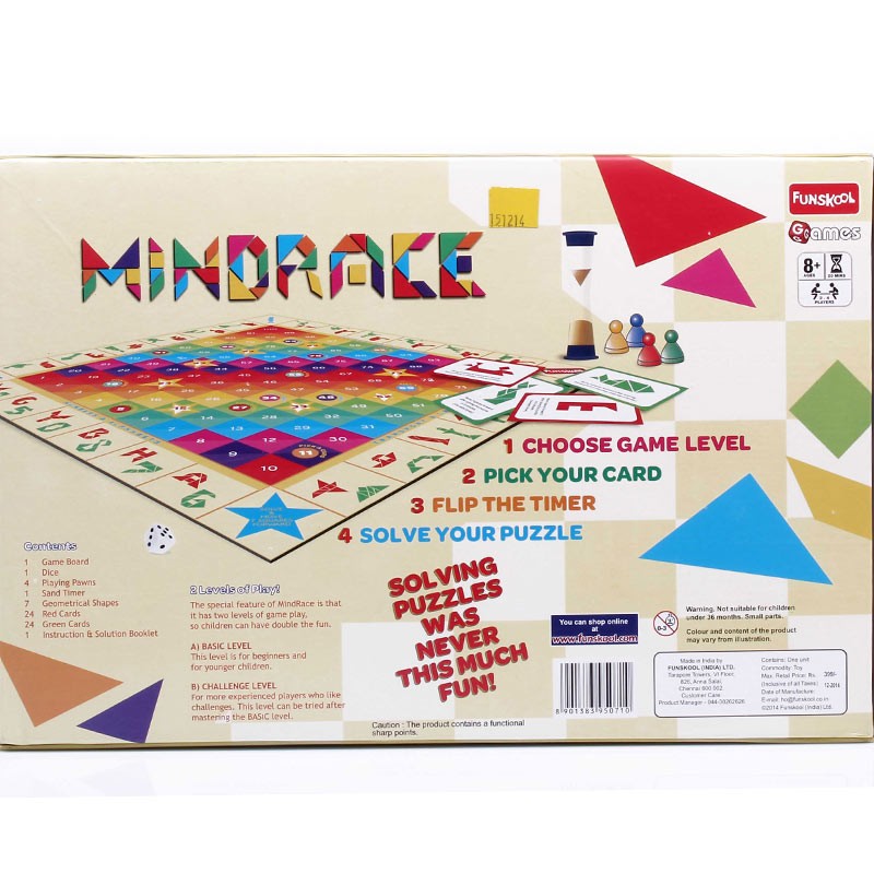 Funskool Mindrace Board Game - Kids Toys & Games - Baby Zone : ShoppersBD