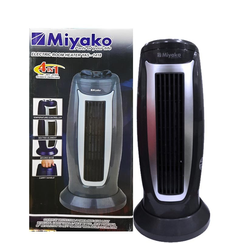 Miyako 4in1 Electric Room Heater YAS-1418 : ShoppersBD