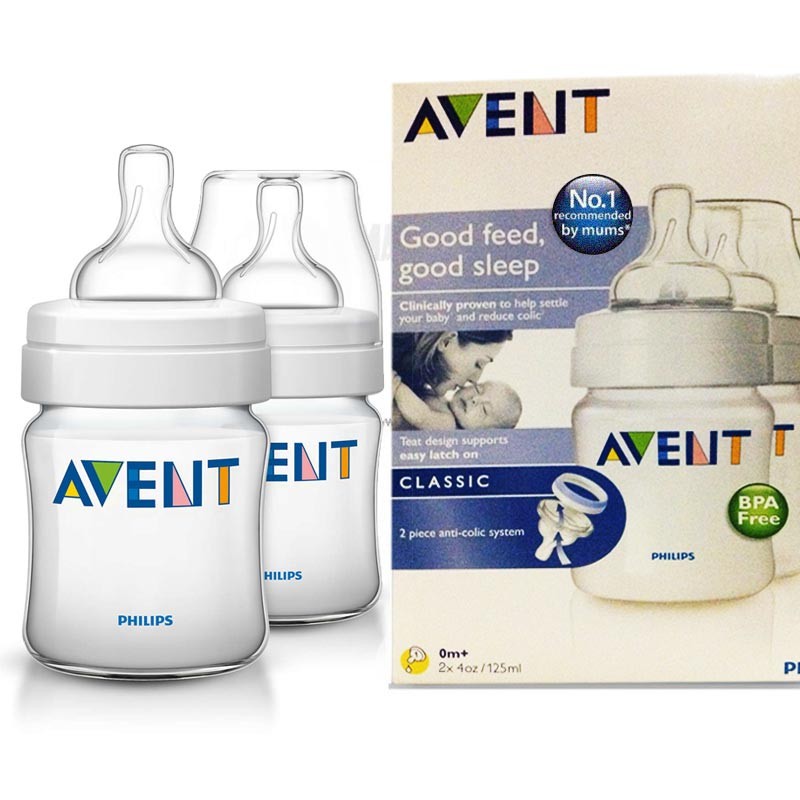 Philips AVENT Natural Feeding Bottle 125 ML : ShoppersBD