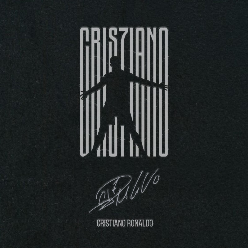 Cristiano Ronaldo CR7 Typography with Sign HD Print Sweatshirt PCS011 ...