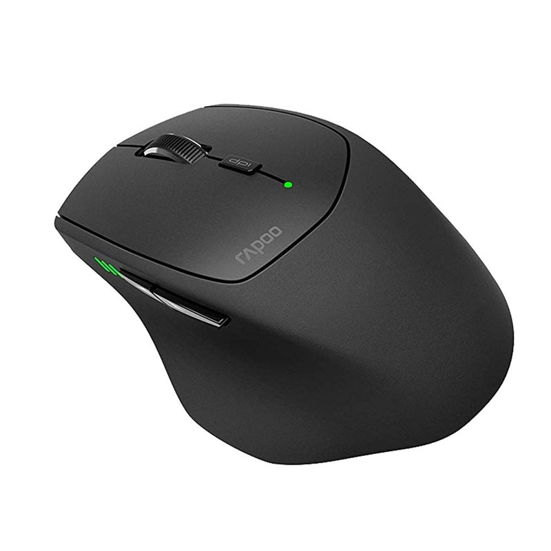Rapoo MT550 Multi-Mode Wireless Mouse Black : ShoppersBD