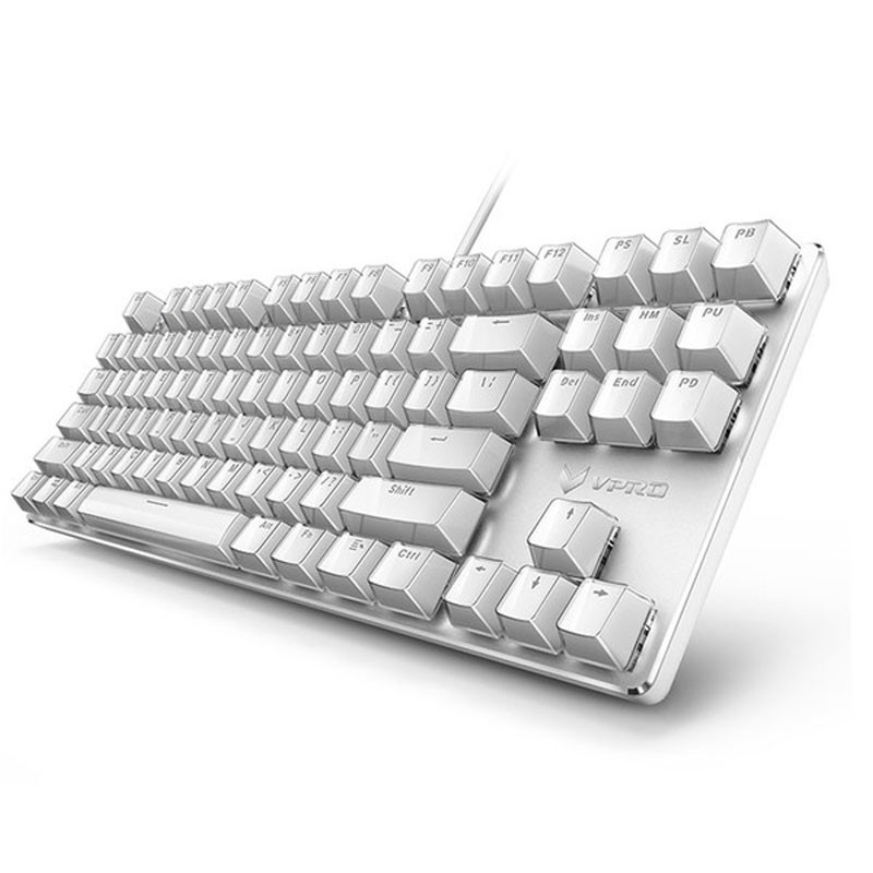 Rapoo VPRO V500S Ice Crystal Backlit Wired Mechanical Gaming Keyboard ...