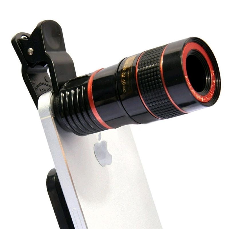 Universal 8X Optical Zoom Telescope Camera Lens HCL174 : ShoppersBD